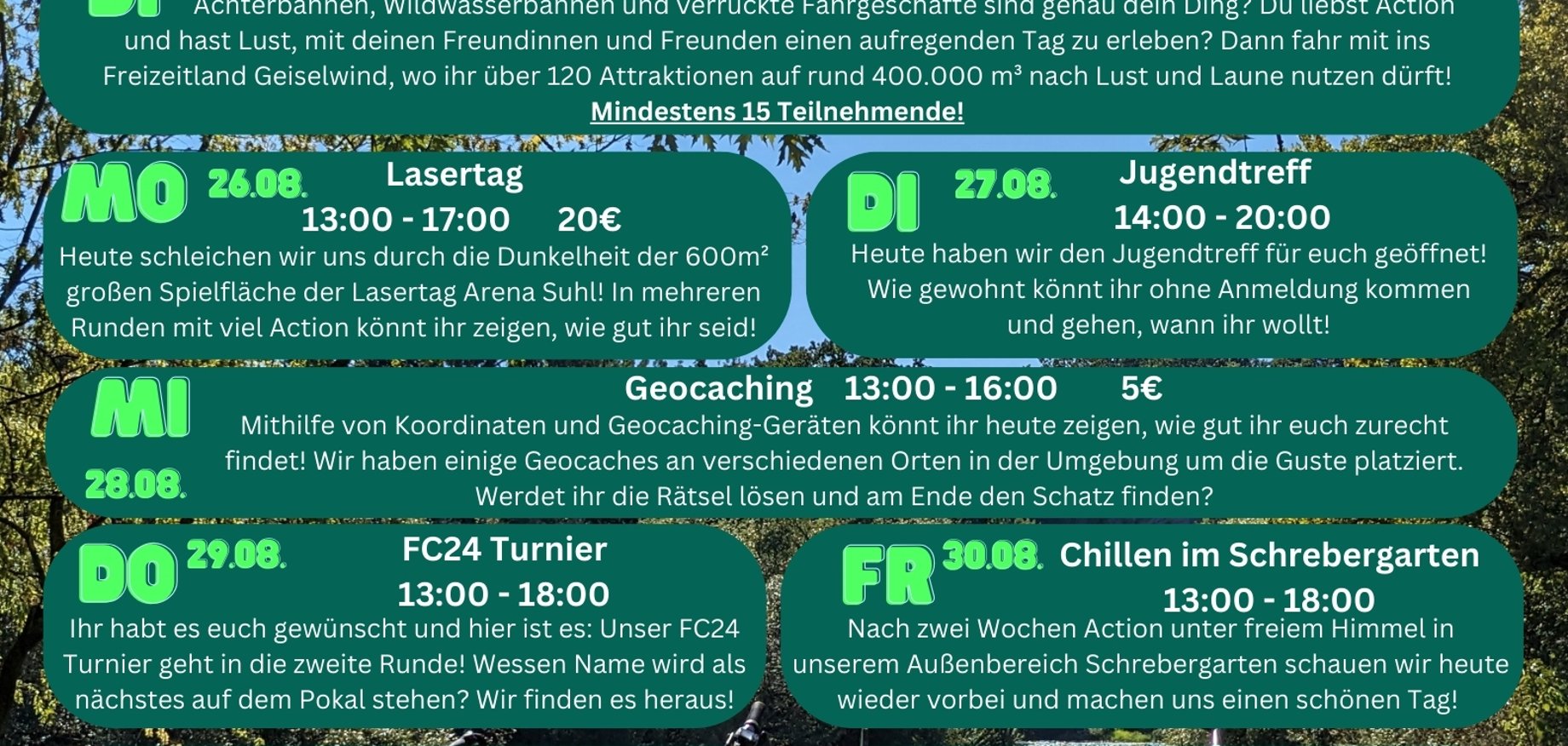 Ferienprogramm Sommer 2024 | Untersiemau